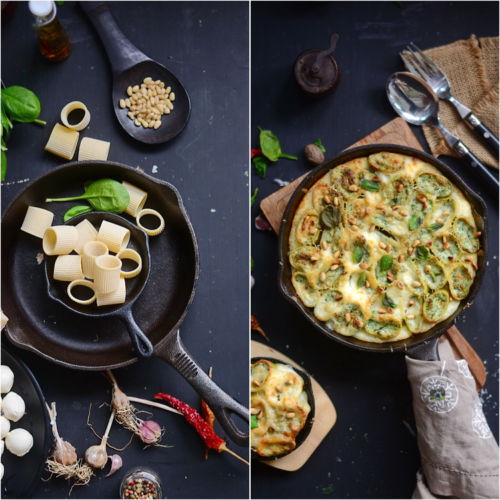 Paste umplute cu ricotta si spanac, la cuptor » Bucătăria familiei mele