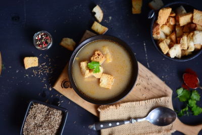 Supa de chimen cu crutoane » Bucătăria familiei mele